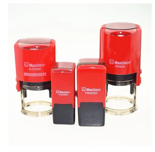 Office Supplies Self-Inking Official Transcript Stamp Black Ink ...