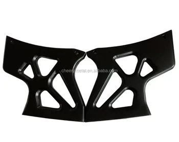 Black High Quality Car Tail Bracket,Customized Aluminium Cnc Machine ...