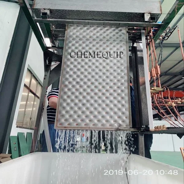 Laser Welding Dimple Plate Falling Film Cooling Many Fresh Products ...