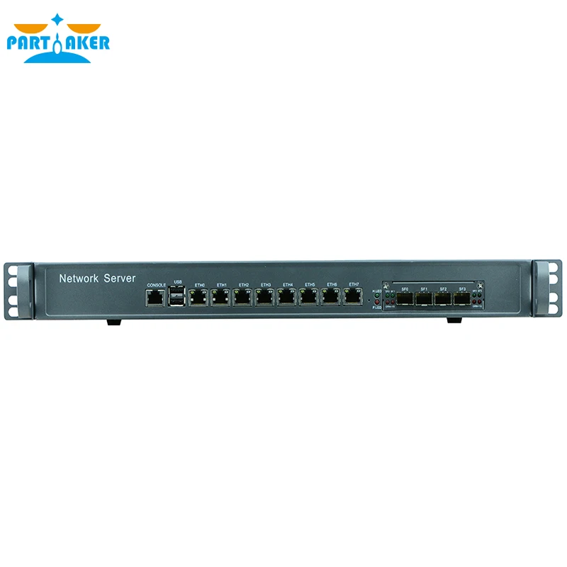 Partaker F8 1u Firewall Network Appliance Hardware With 8 Ports Gigabit ...