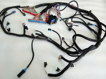 Cnch Gm 6.0l Motec Engine Wiring Harness Drive By Cable - Buy 6.0 ...