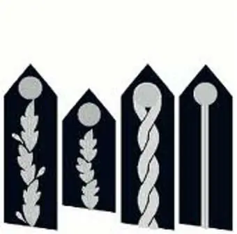 Yacht Club Uniforms Epaulettes Embroidered Shoulder Boards Customized ...