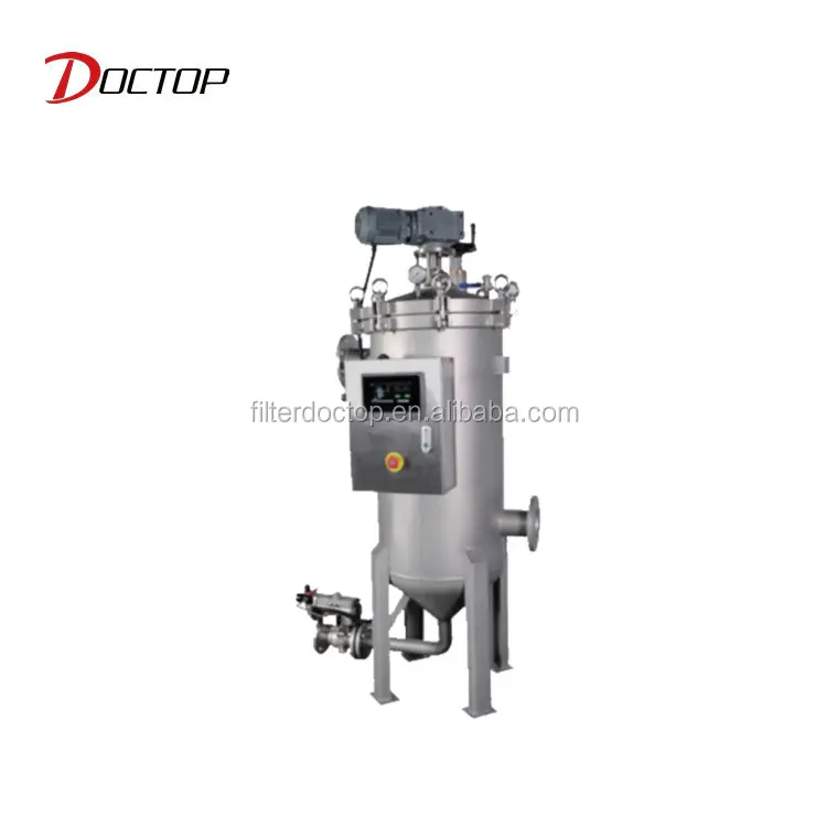 Doctop Fully Automatic Scraper Filter Housing With Industrial Filter ...
