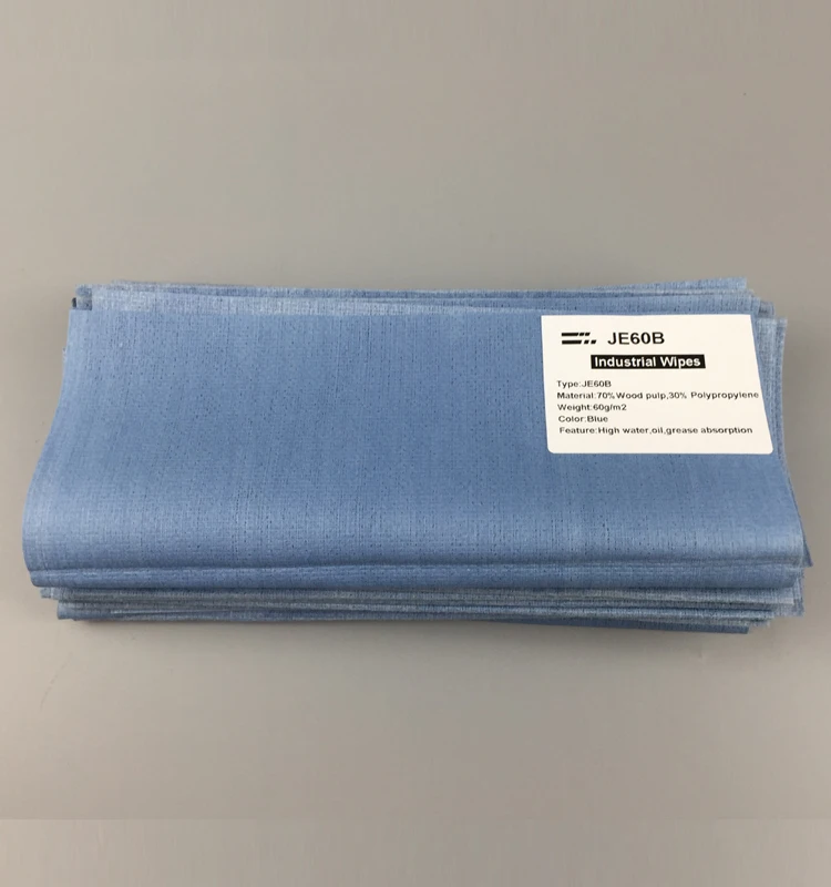 Industyr Machine Use Blue Jumbo Roll Disposable Nonwoven Spunlance ...