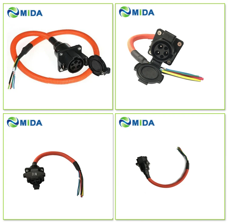 Type1 J1772 EV Charger Inlet Socket 32A with 1m Cable| Alibaba.com