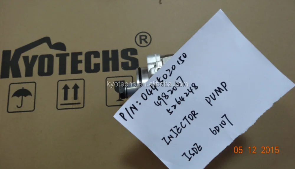 EXCAVATOR INJECTOR PUMP - High Quality & Reliable Performance