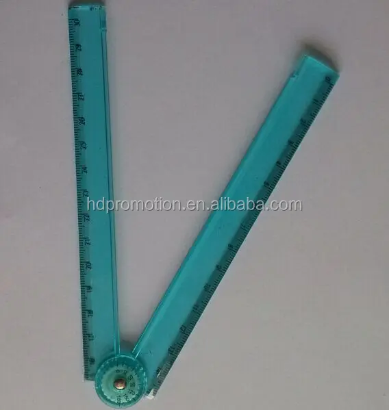 30cm Transparent Foldable Ruler - Buy Foldable Ruler,Fold Ruler,30cm ...