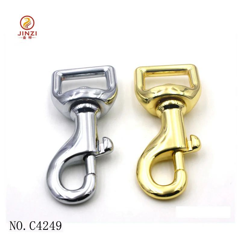 Strong Metal Snap Hook Heavy Duty Dog Hook Solid Brass Snap Swivel Hook ...
