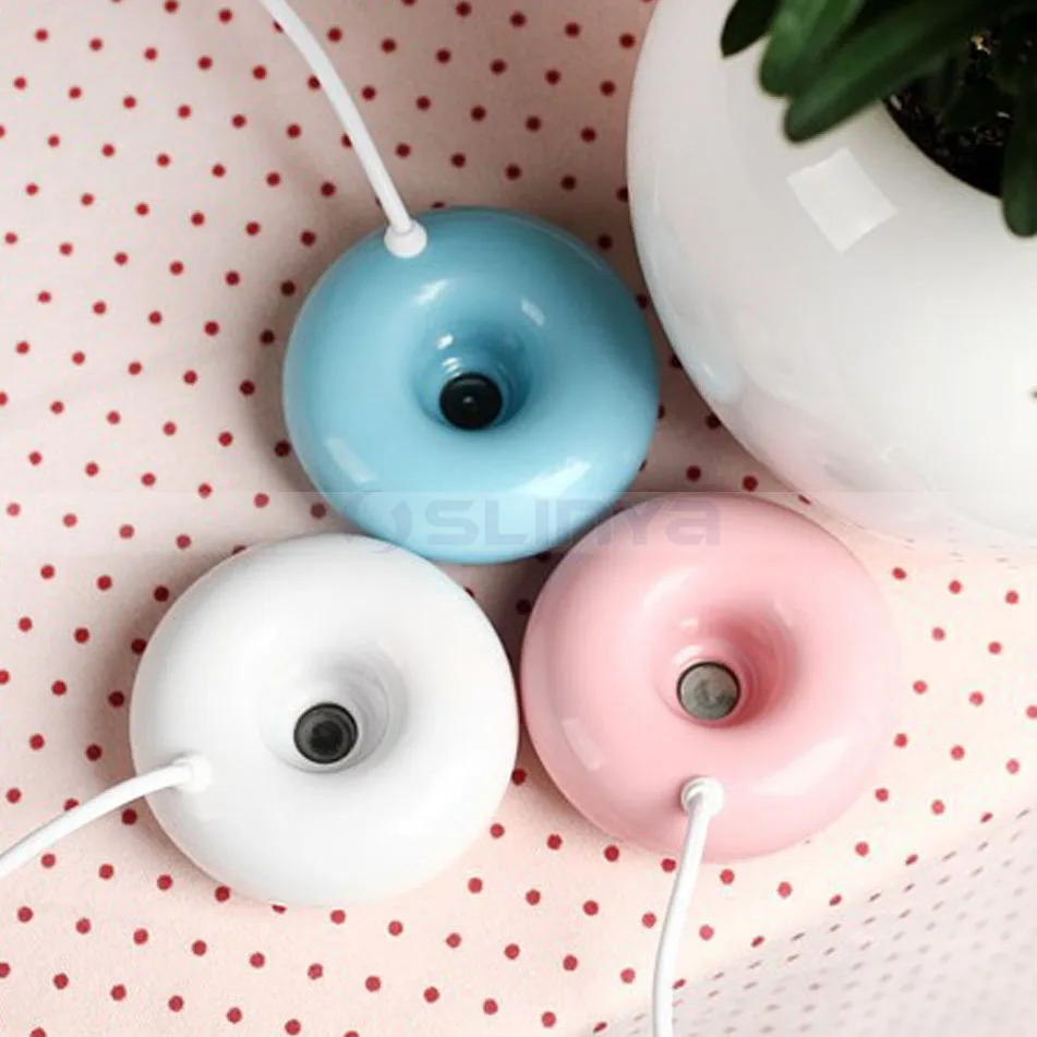 Pvc Donuts Shaped Touch Switch Portable Mini Usb Air Humidifier - Buy ...