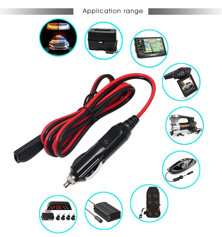 Sae Quick Release Adapter Extension Charging Waterppof 2pin Sae ...