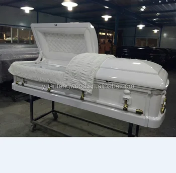 Emperor Fiberglass Casket Coffin White For Sale - Buy Fiberglass Casket ...
