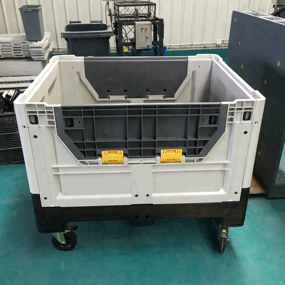 Alibaba.com: Collapsible Plastic Pallet Crate: space-saving, durable ...