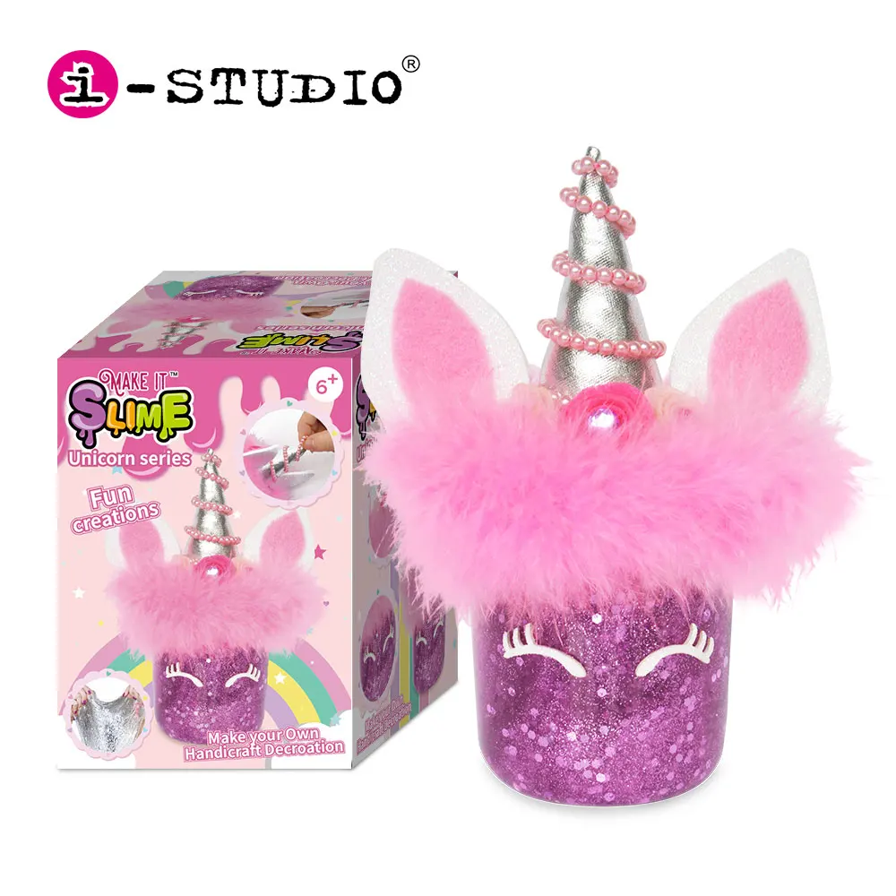 Istudio Wholesale Diy Not Sticky Slime Non Toxic Colourful Unicorn ...