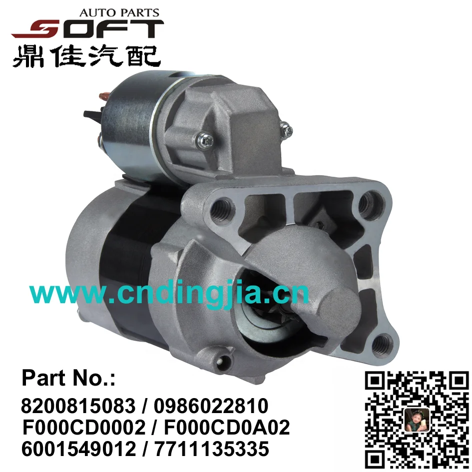 Arranque De 12v / 8200815083 / 8200266777 / 0986022810 / F000cd0002 ...