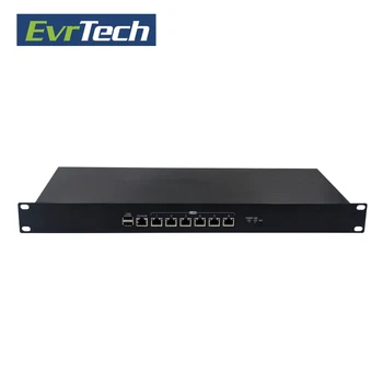 19 Inch Rack Mount Chassis Enclosure Server J1900 Fanless 6 Lan ...
