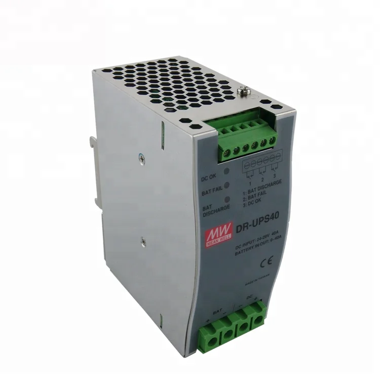 Din Rail Power Supply Meanwel Dr-ups40 40a Dc Ups Module - Buy 40a Dc ...