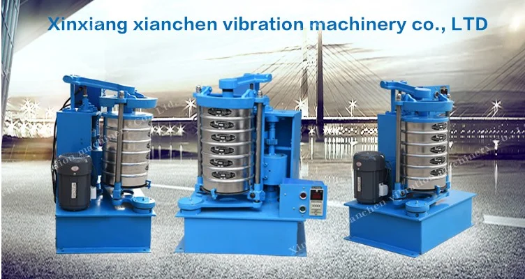 Standard Lab Rotap Sieve Shaker Machine Electric Round Vibration Screen ...