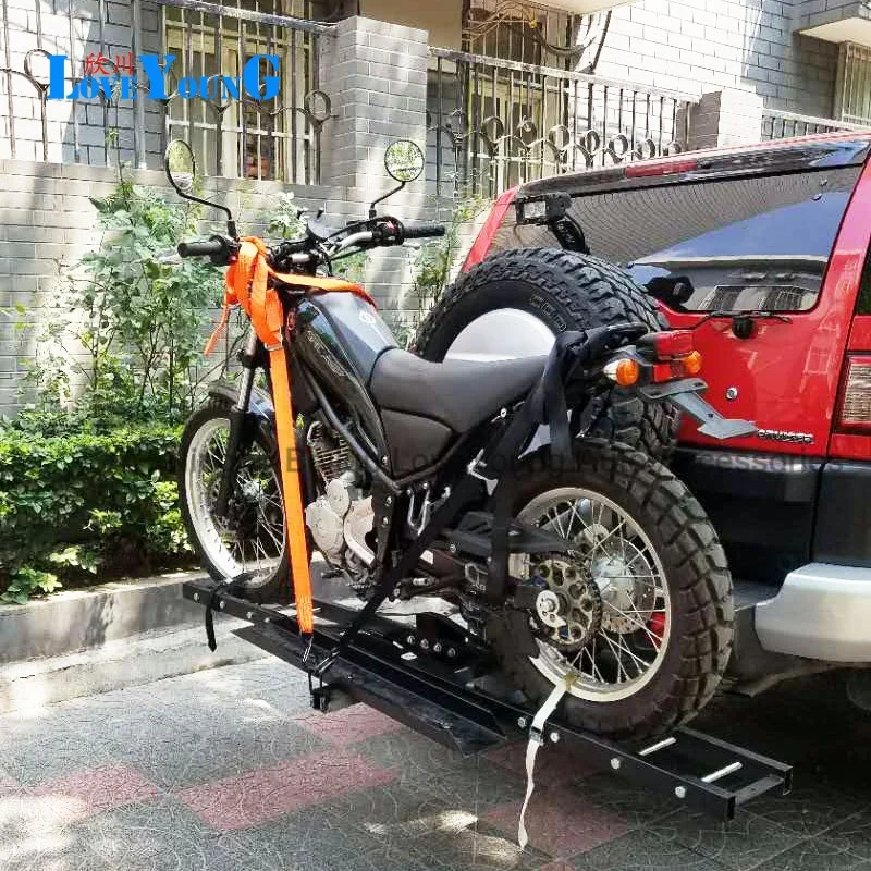 Loveyoung Motorcycle Carrier Rack - Durable & Folding Design