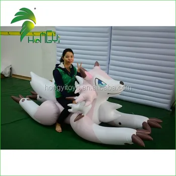 Hongyi New Design Animal Wolf Cartoon,Inflatable Lying Wolf Toy ...