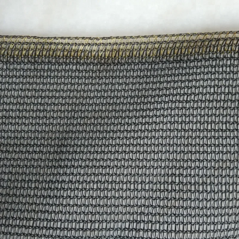 HDPE Paintball Netting - Durable Black Plastic Fence Net