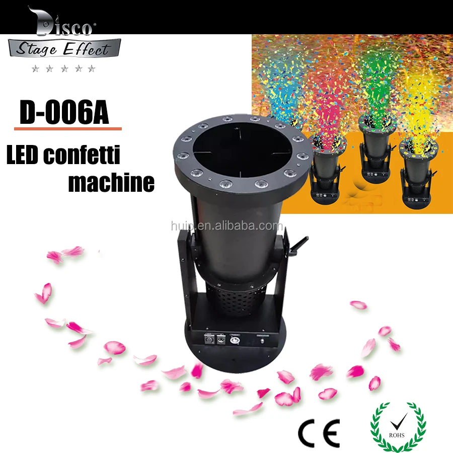 Confetti Blower Paper Floating Machine Stage Effect Hanging Led Mini ...