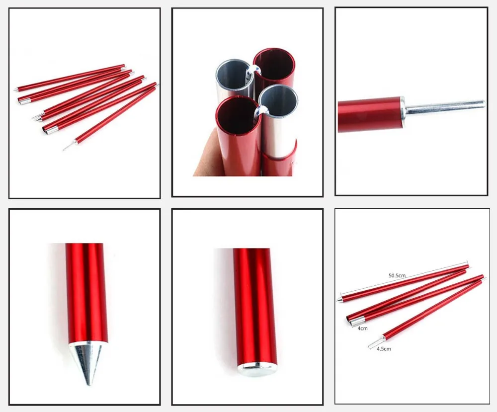 90 Degree Aluminum Bending Tent Pole for Camping Tents