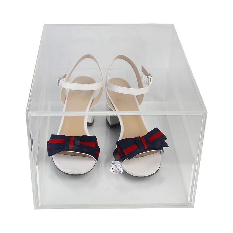 Custom Showcase Clear Acrylic Shoe Box for Nike Sneakers