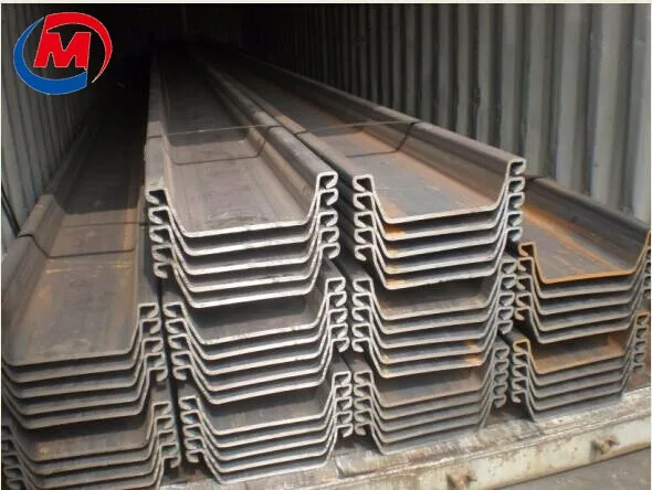 Astm A328 Q345b Type 2 Hot Rolled Steel Sheet Piles