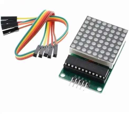 Max7219 Dot Led Matrix Module Mcu Led Display Control Module For 5v ...