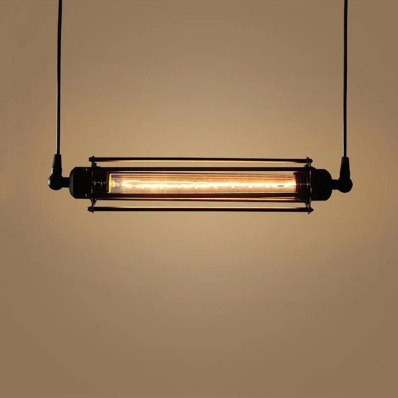 Vintage Loft Hanging Lamps E27 Long Tube Pendant Lights| Alibaba.com