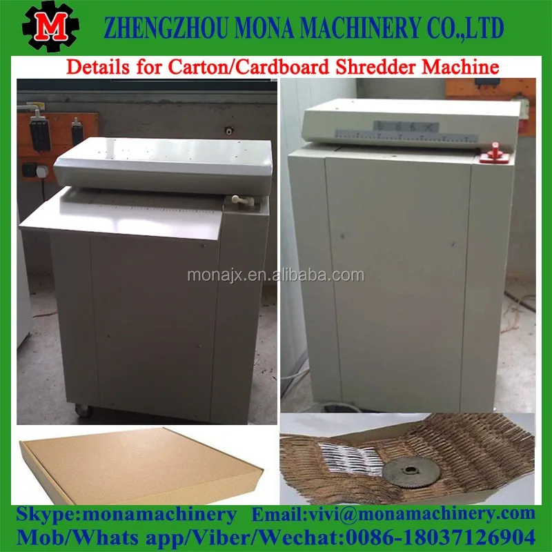 Cardboard Shredder Carton Cutter Waste Paper And Box Perforator Machine ...