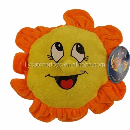 plush stuffed silk sun flower face toys| Alibaba.com