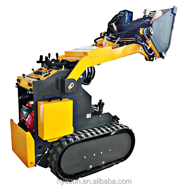 Walk Behind Mini Skid Steer Track Loader For Sale - Buy Walk Behind ...
