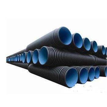 Sn4 Sn8 Sn16 18 Inch Hdpe Double Wall Corrugated Pe Drainage Pipe Dwc ...