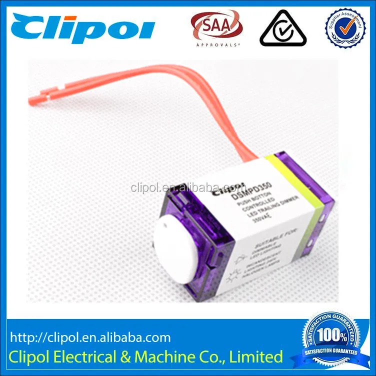 As/nzs Standard Push Button Controlled Saa Led Dimmer Switch - Buy Led ...