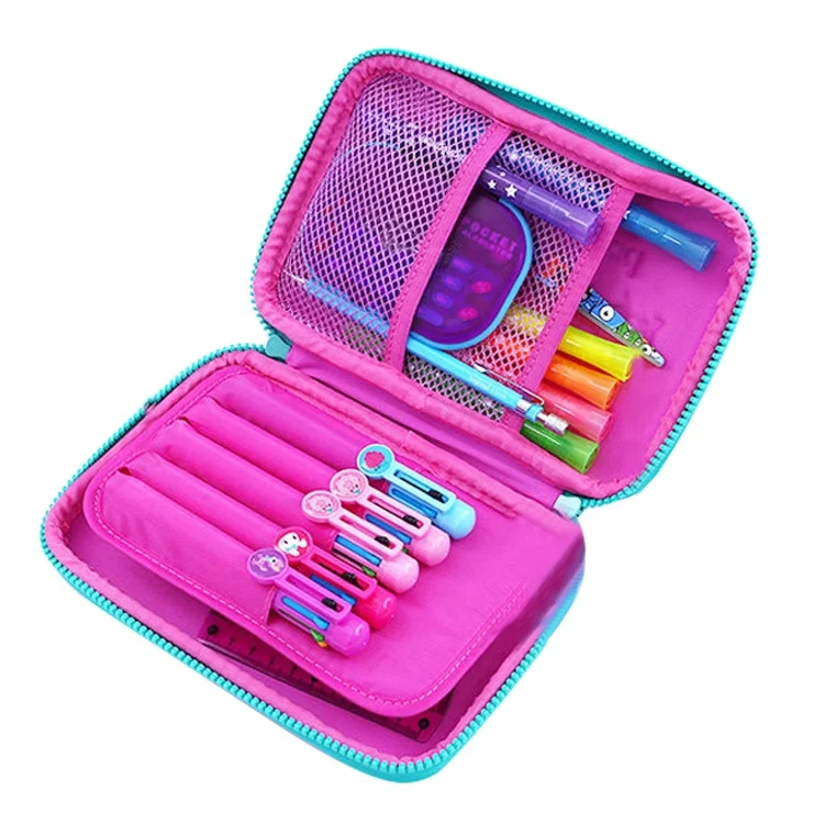Hard Pencil Case With Compartments