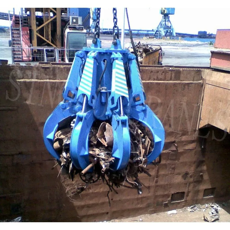 Crane Iron Scrap Grab Hydraulic Electric Grab Bucket