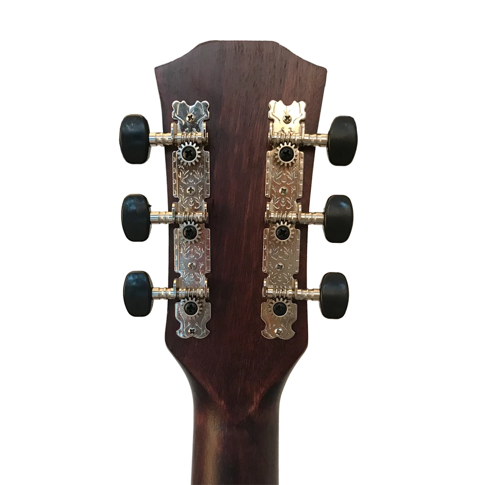 Full Size Colorful Options Matte Finish Linden Wood Cutaway Western ...