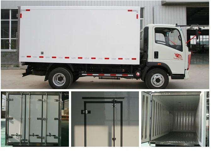 8ton Ton Lorries 10 Tonne 26ft Box Cargo Truck With Gate Lift Drop Side ...