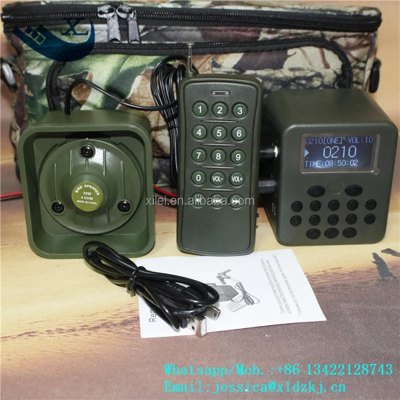 High-power 210 Bird Sounds Device Digital Hunting Bird Caller Mp3 ...