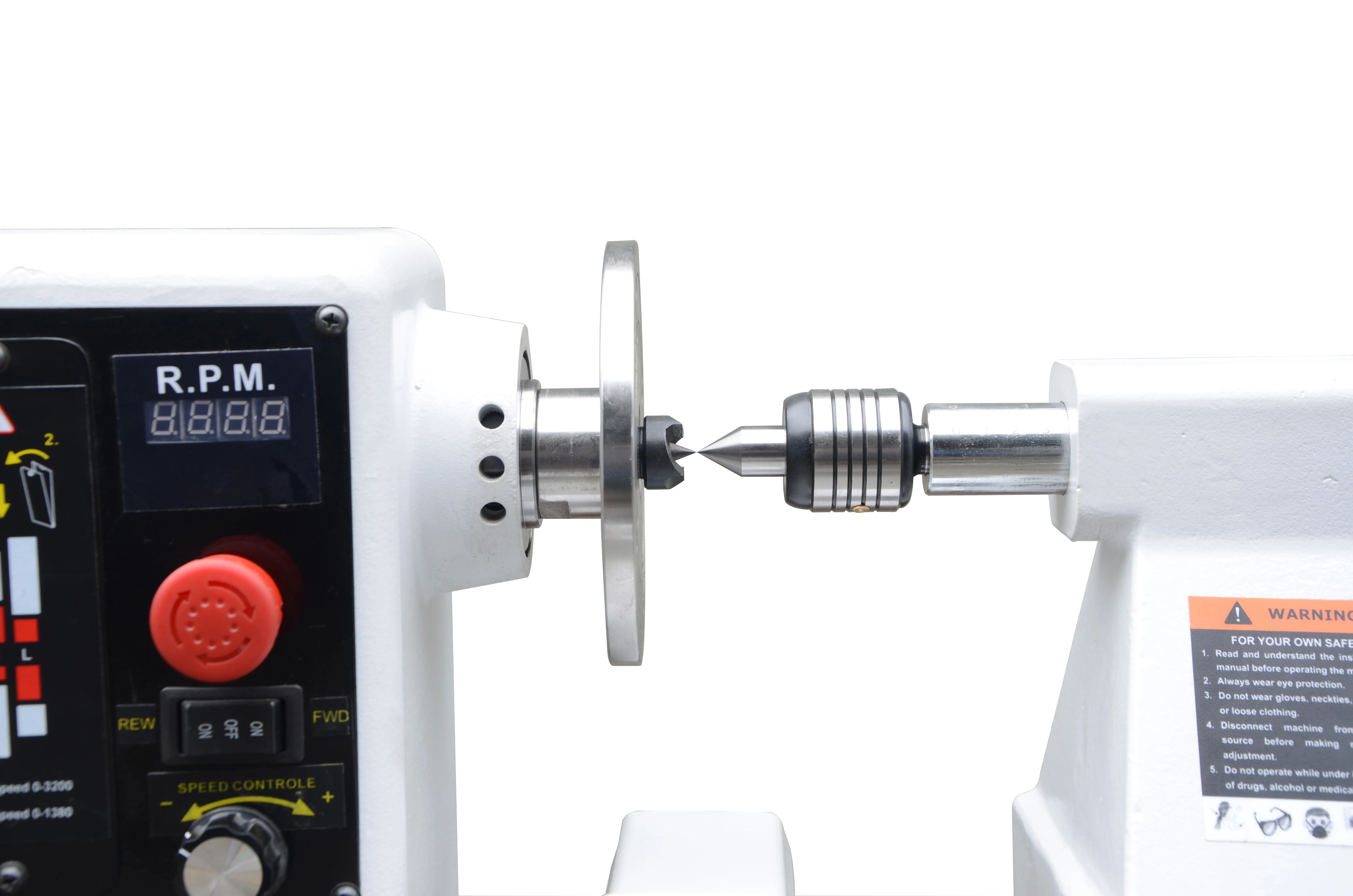 Deluxe Turning Machine Variable Speed Wood Lathe with Stands