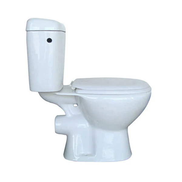 European Style White Color Sanitary Ware Water Saving Water Closet Two ...
