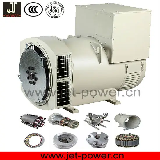 Single phase three phase generator parts, 2kw- 2000kw 100% Copper wires ...