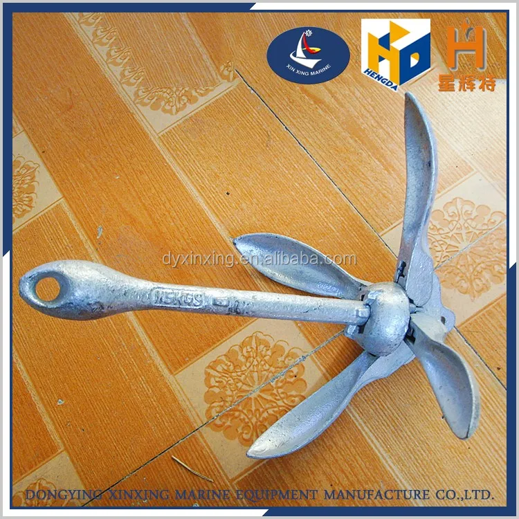 Shop Our Carbon Steel Inflatable Boat Galvanized Folding Anchor