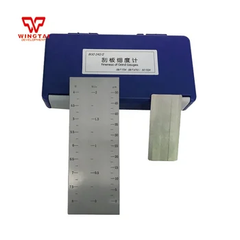 Single And Double Groove 8 Hegman Grindometer Scraper Fineness Grind ...