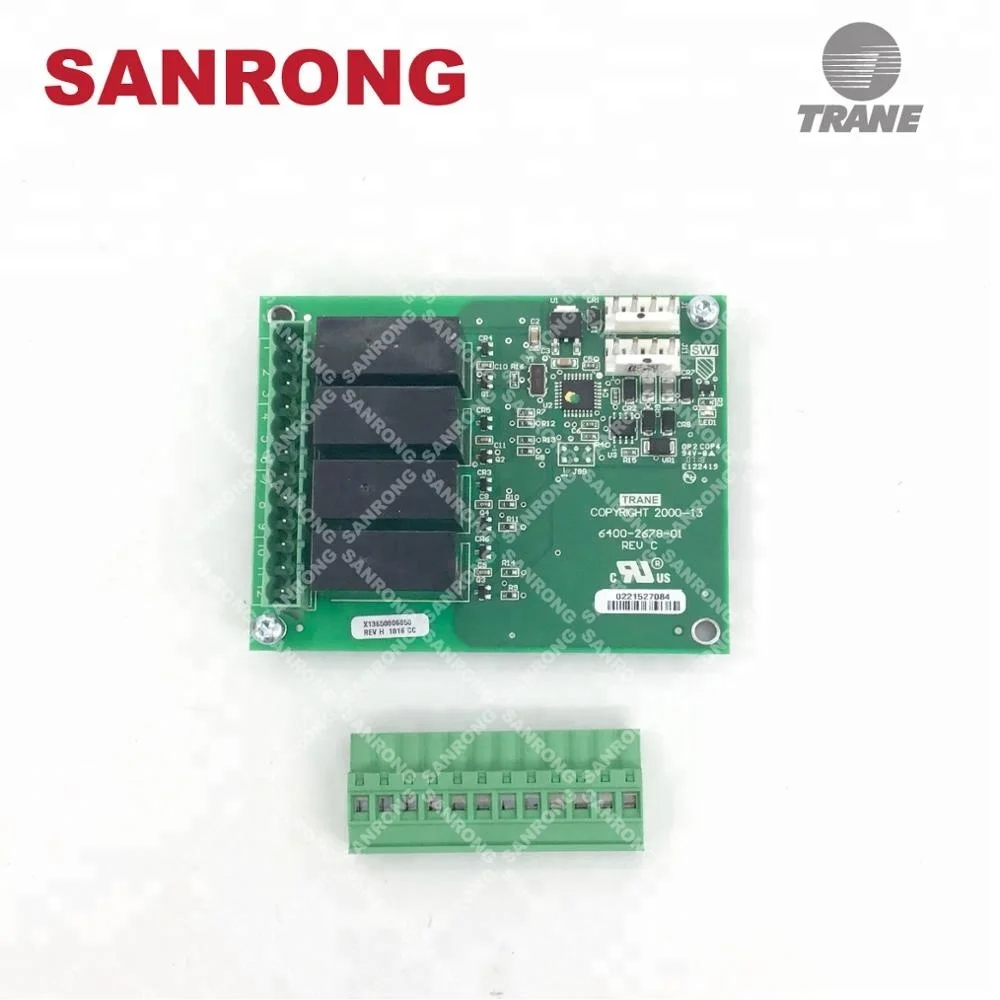 Trane 4 Relay Output Card 6400-2678-01 X13650806050 - Buy Trane Spare ...