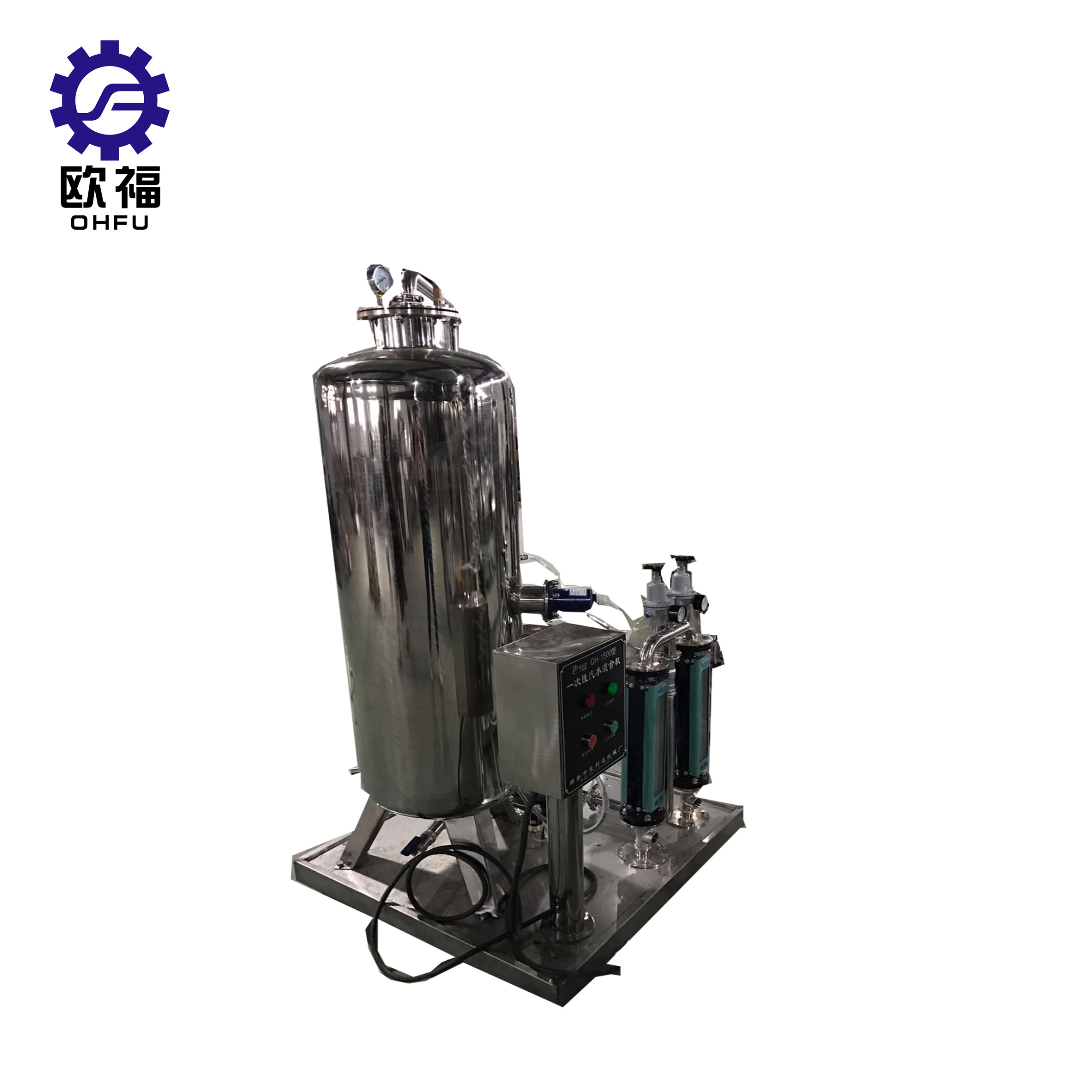 Automatic CO2 Beverage Drinks Mixing Machine - 1500l/h