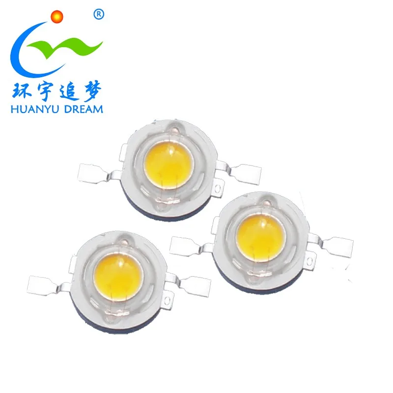 1W High Power LED 3V 120LM - 3-Year Warranty & 50000 Hours Lifespan