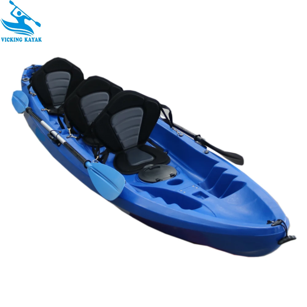 New Fashion Roto-Molded Double Kayaks for 2 Person Fishing
