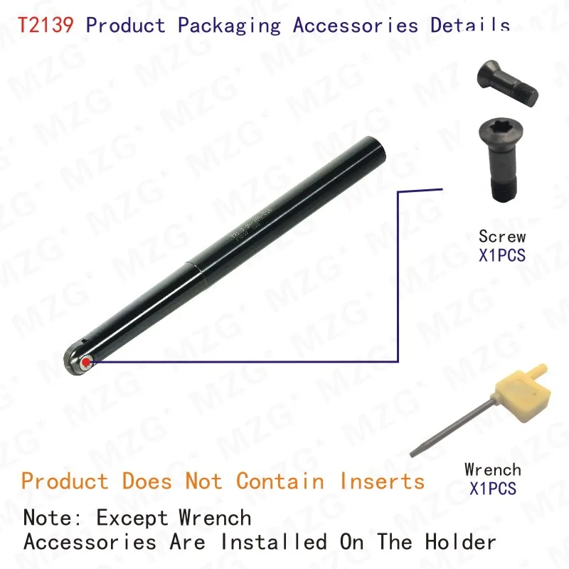 Maifix T2139c Tool Holder Clamped Milling Cutter Cnc Inserts P3200 ...